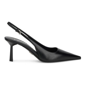 Prada Slingback-Pumps mit spitzer Zehenpartie - - Shoes - Damen - Schwarzk - 37 EU