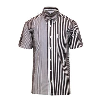Ben Sherman Homme, Chemises, Multicolore, Taille: XL Chemise darchive Riley Pinstripe des années 1970 de Ben Sherman