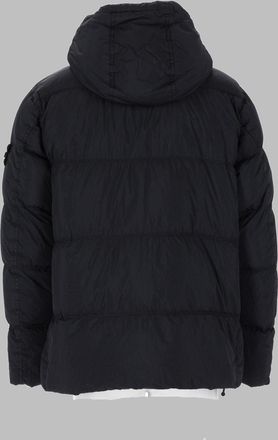 Stone Island Piumino Crinkle Reps Down Jacket - Blue