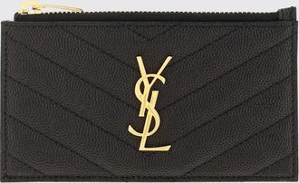 Saint Laurent Portefeuille SAINT LAURENT Femme couleur Noir
