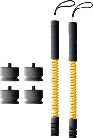 Generico Kampfseile f&uuml;r das Fitnessstudio zu Hause | Fitnessger&auml;t - 2 verstellbare Trainingsseile ohne Kabel, f&uuml;r Sportler, Boxer, Bodybuilder, Amateure und An