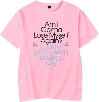 Generic Julia Jacklin T-shirt &agrave; manches courtes pour femme et homme d&eacute;contract&eacute; 2026, rose, 4XL
