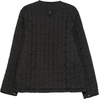 Rains Quilted Nylon Down Jacket - Black