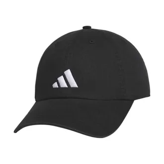 adidas Ultimate Hat Relaxed Crown Adjustable Fit Strapback Cotton Baseball Cap Casquette, Noir/Blanc, Taille Unique Hommes