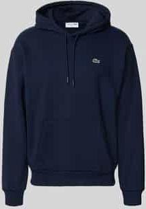 Lacoste Relaxed Fit Hoodie aus Baumwoll-Mix