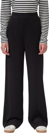 s.Oliver Scuba-Jogpants mit Wide Leg und Elastikbund