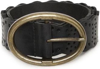 Ichi Ichi, Femme, Accessoires, Noir, Taille: 75 CM Iabella Belt