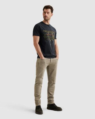 PME Legend T-Shirt Short Sleeve R-Neck Heavy Jersey mit Print, Regular Fit