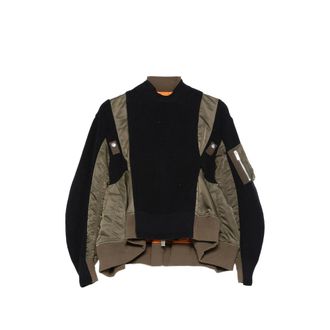 sacai Panelled Zip Jacket