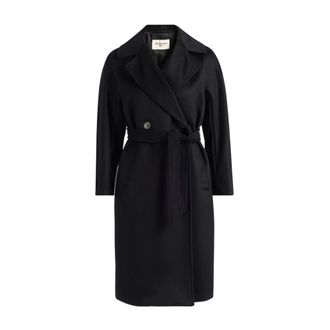 Max Mara Damen, M&auml;ntel, Schwarzk, MGr&ouml;&szlig;e