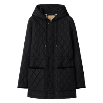 Burberry Homme, Manteaux, Noir, Taille: S Montre Vintage à Carreaux Bromley Noir Sable