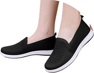 Generic Chaussures pour femme - En maille - Respirantes - Pour les loisirs, la marche, le fitness, les infirmi&egrave;res - Chaussures de sport - Mocassins - Chaussu