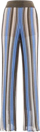 Nenette Femme, Pantalons, Multicolore, Taille: 38 FR Wide Pantalons