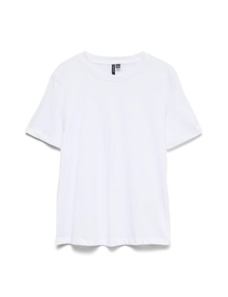 Vero Moda Damen VMPAULINA SS GA JRS NOOS T-Shirt, Bright White, S