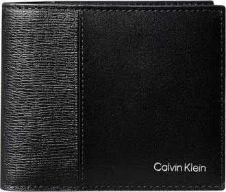 Calvin Klein Leder Rfid Slimfold Geldb&ouml;rse - - Accessories - Herren - Schwarzk - ONE SIZE