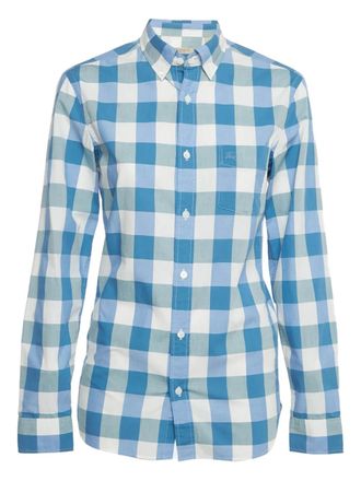 Burberry Hemd mit Karomuster - Blau