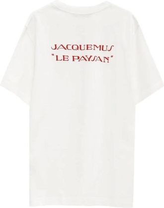 Jacquemus Homme, Tops, Blanc, Taille: XL Bags