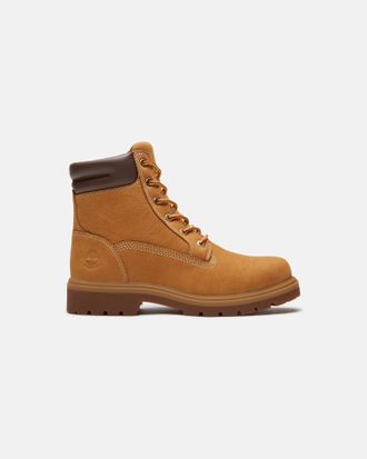 Timberland Wasserdichter Auburn Falls 6-Inch Boot f&uuml;r Damen in Gelb, Damen, Gelb, Gr&ouml;&szlig;e