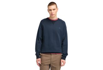 Timberland Sweatshirt EXETER RIVER Brushed Back Crew Swea lang&auml;rmlig, aus Baumwolle und Polyester, auch in gro&szlig;en Gr&ouml;&szlig;en