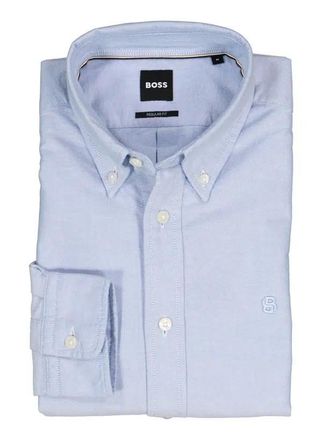 HUGO BOSS Herren Hemden blau