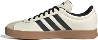 adidas Damen VL Court Base Shoes Schuhe, Cream White/core Black/Crystal Sand, 43 1/3 EU