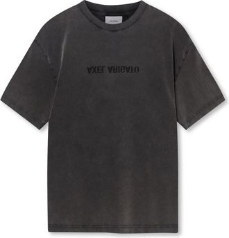 Axel Arigato Verzerren T-Shirt - - Tops - Herren - Schwarzk - L