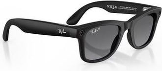 Ray-Ban Sonnenbrille von Meta Wayfarer - Schwarz