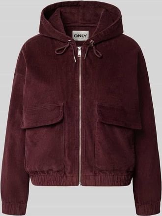 Only Regular Fit Bomberjacke aus Baumwoll-Mix Modell KENZIE