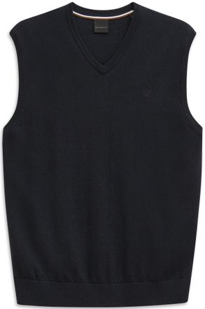 Bugatti Herren Pullunder Strick Kaschmir