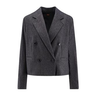 HUGO BOSS Zweireihiger Blazer - - Jackets - Damen - Grau - S