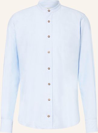 DU4 Trachtenhemd Hansi Slim Fit Mit Stehkragen blau