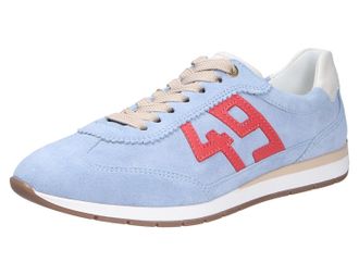 Ara Damen Portofino Sneaker, Cielo,Strawberry,Cream, 40 EU