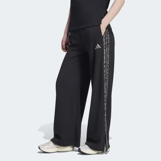 adidas Sporthose ADIDAS SPORTSWEAR SEASONAL ESSENTIALS, ANIMALPRINT, Damen, Gr. XL, N-Gr, schwarz (schwarz, multicolor, grau four, normal, gr.), Obermaterial