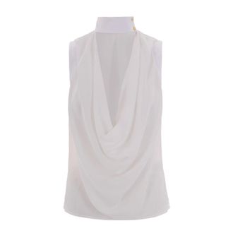 Elisabetta Franchi Damen, Oberteile, Wei&szlig;, MGr&ouml;&szlig;e