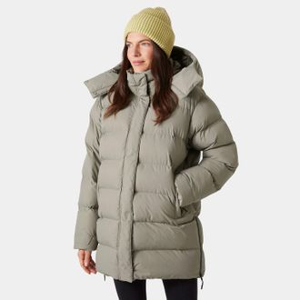 Helly Hansen Parka Surdimensionn&eacute;e Chaude Femme Aspire Gris XL