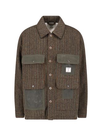 Roy Rogers Jacke Mit Knopfleiste Aus Wollmischung