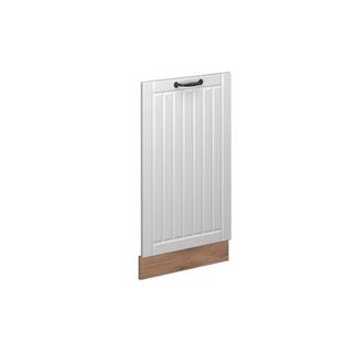 Vicco Fa&ccedil;ade de Lave-Vaisselle Fame-Line, Blanc Campagne, 45cm sans PT