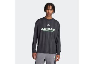 adidas Langarmshirt LANG&Auml;RMELIGES JERSEY AUS JACQUARD
