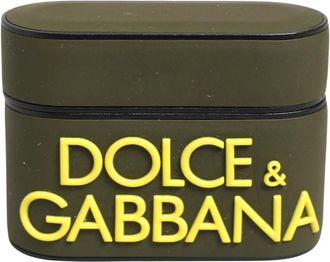 Dolce & Gabbana unisex, Accessoires, Vert, Taille: ONE Size Airpods Case