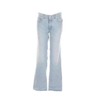 Off-white Femme, Jeans, Bleu, Taille: W25 Jean Chino Ample