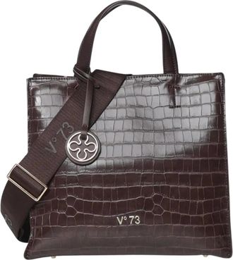 V&deg; 73 Shopping Blake Tote Bag - Femme - Sacs - Brun - Taille: ONE Size