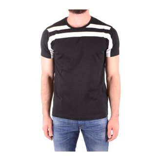 Les Hommes Homme, Tops, Noir, Taille: S T-shirt