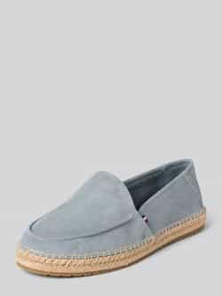Tommy Hilfiger Loafer aus Wildleder mit Seil-Sohle