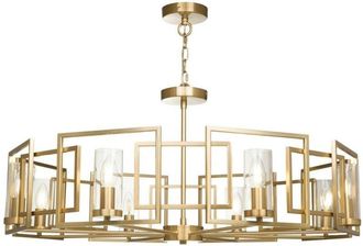 Maytoni Maytoni - Bowi Plafonnier cylindrique doré, 8 lumières, E14