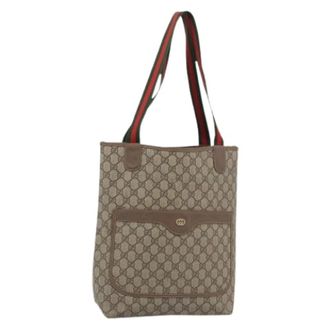 Gucci Sac cabas vintage Pre-owned - Femme - Pre-owned - Beige - Taille: ONE Size