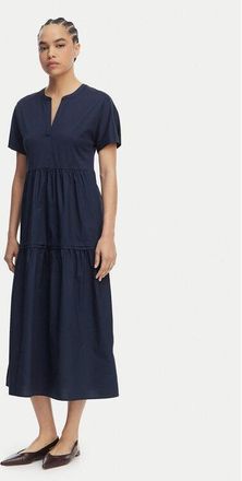 Max Mara Sommerkleid Capsula 2615621032 Dunkelblau Regular Fit