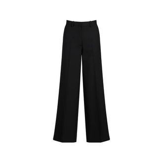 Calvin Klein Pantalon large taille haute