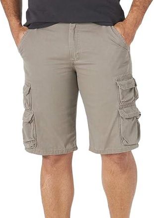 Generic Short Cargo pour Homme, Taille Extensible, 100% Coton sergé de qualité supérieure, Coupe Classique et décontractée