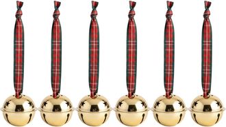 Generic Cloches De D&eacute;coration De No&euml;l,6 Carillons Vintage Festifs - O Ts De Cl Rbre De No&euml;l,P Pparteme Estibule Por Entr&eacute;e De Campagne Porche Int&eacute;rieur Maison