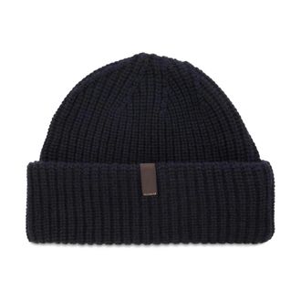 Slowear Rippstrick-M&uuml;tze - - Accessories - Herren - Blau - ONE SIZE